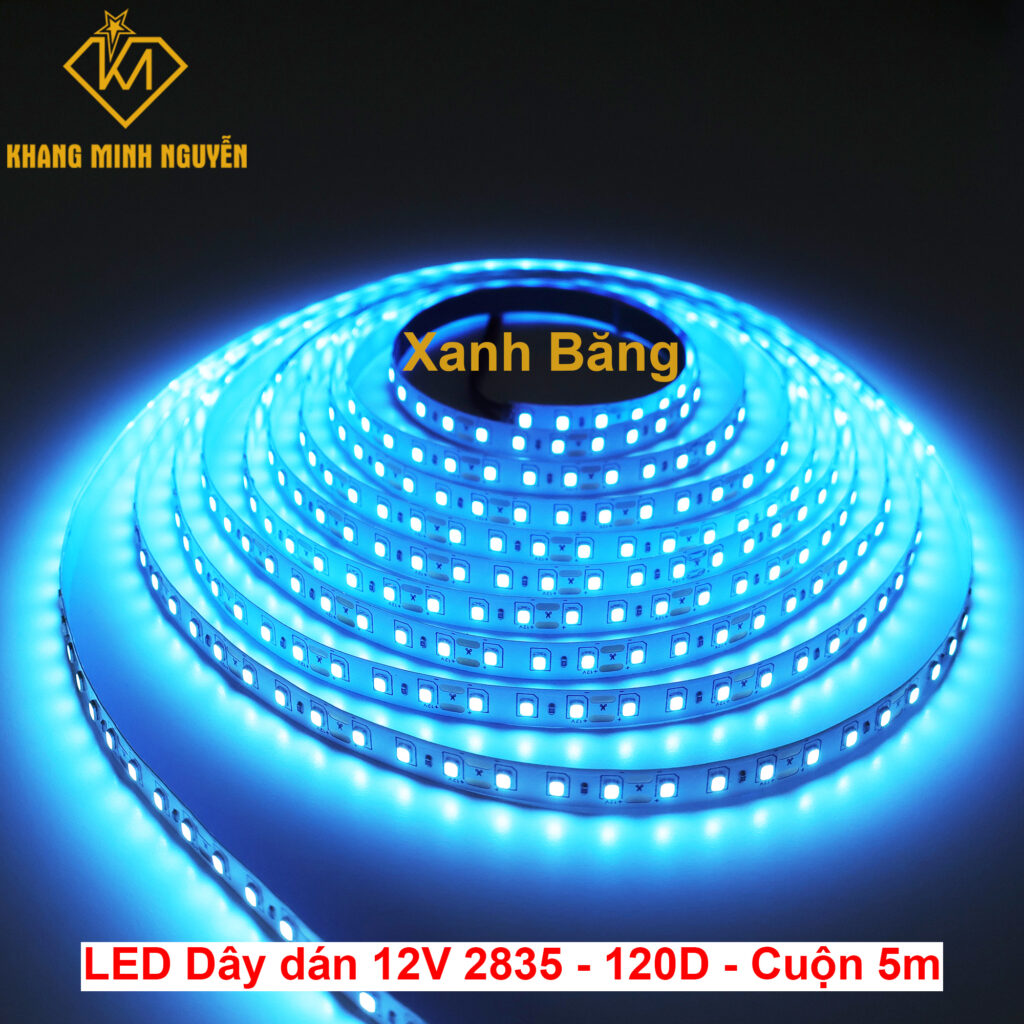 [Giá công trình] Đèn LED dây 12V 2835 SMD 120 led/mét - màu đỏ